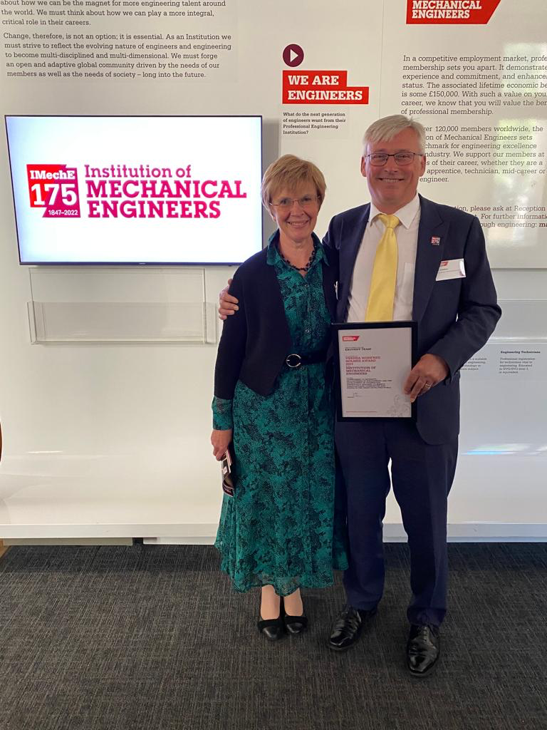 Exovent receives recognition from The Institute of Mechanical Engineers ...
